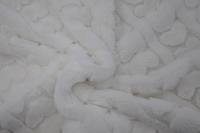 China Faux Rabbit Fur Fabric 100% Polyester 150cm CW Or Adjustable for sale