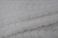 China Faux Rabbit Fur Fabric 100% Polyester 150cm CW Or Adjustable for sale