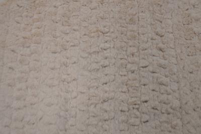 China Faux Rabbit Fur Fabric 100% Polyester 150cm CW Or Adjustable for sale
