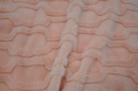 China Faux Rabbit Fur Fabric 100% Polyester 150cm CW Or Adjustable for sale