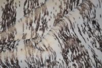 China Faux Rabbit Fur Fabric 100% Polyester 150cm CW Or Adjustable for sale