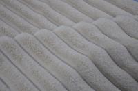 China Slotted Rabbit Fur 100Polyester  150cm CW Or Adjustable for sale