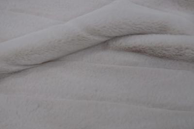 China Faux Rabbit Fur Fabric 100% Polyester 150cm CW Or Adjustable for sale