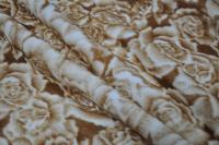 China Faux Rabbit Fur Fabric 100% Polyester 150cm CW Or Adjustable for sale