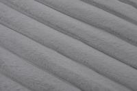 China Faux Rabbit Fur Fabric 100% Polyester 150cm CW Or Adjustable for sale