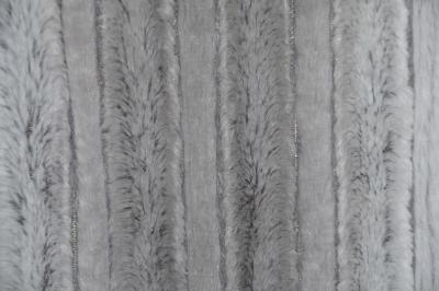 China Printed Imitation Rabbit Fur 100% Polyester 150cm CW Or Adjustable for sale