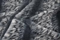 China Printed Imitation Rabbit Fur 100% Polyester 150cm CW Or Adjustable for sale