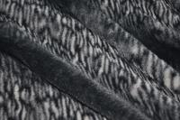 China Printed Imitation Rabbit Fur 100% Polyester 150cm CW Or Adjustable for sale