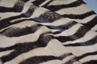 China Printed Imitation Rabbit Fur 100% Polyester 150cm CW Or Adjustable for sale
