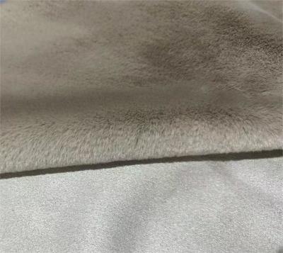 China Custom Weight Solid Pattern Bonded Fleece Fabric 150cm Length for sale