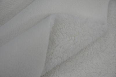 China Solid velour woven and polar fabric composite fabric for sale