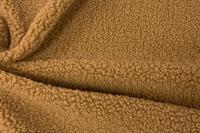 China Solid Faux Sherpa Fabric Polyester , 150cm Faux Suede Sherpa 400gsm for sale
