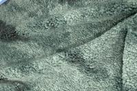 China Jacquard 	Faux Sherpa Fabric Check Polyester Fur Patterned 460gsm for sale
