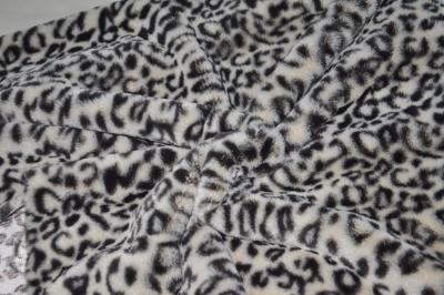 China Luxurious Leopard Print 100% Polyester Fabric For Unique Fashion for sale