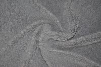 China Grey faux sherpa 100% Polyester Or With Wool 150cm CW Or Adjustable Warp Knitted Fabric Recycled for sale
