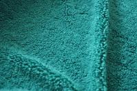 China Green 100P Wool Warp Knitted Fabric With Good Longitudinal Stability for sale