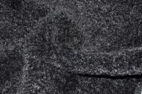 China Black Warp Knitted Curling Look 150cm Width for Garment for sale