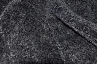 China Black Warp Knitted Curling Look 150cm Width for Garment for sale