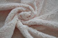 China Red Solid Shu Velveteen 150cm Wool Cotton Blend Fabric for sale