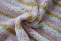 China Gentle and Comfortable, Warm and Nurturing  Shu Velveteen Polyester Wool Cotton Blend Fabric for sale