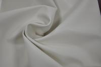 China White Solid Faux PU 137cm Regenerated Leather Solid CLR for sale