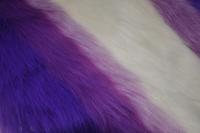 China fade color 150cm Long Hair Faux Fur，Create warm and luxurious winter fashion for sale