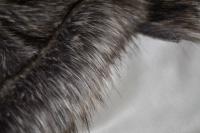 China 150 To 180cm Long Hair Fur Fabric Jacquard Faux Mink for sale