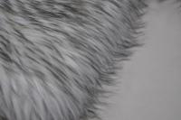 China Long Hair Fur Fabric Jacquard  100%AC or mixed with mAC for sale