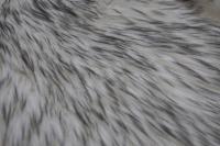 China Long Hair Fur Fabric Jacquard  100%AC or mixed with mAC for sale