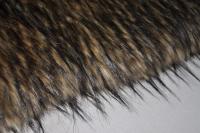 China Solid Faux Long Hair  Fur Fabric 150cm Fox Fur，100%AC or mixed with mAC for sale