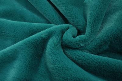 China Soft & Plush Faux Rabbit Fur Fabric Luxurious Feel & Appearance for sale