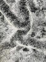 China Faux Rabbit Fur Fabric 100% Polyester 150cm CW Or Adjustable for sale