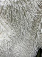 China White Persian Wool Curly And Unique High End Clothing Selection for sale