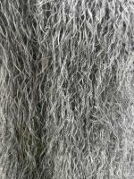 China Grey Mongolian Sheep Fur Fabric Indulge In Unparalleled Comfort for sale