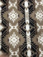 China 100% Polyester Jacquard Faux Lamb Wool 380gsm Effective Door Width 150cm for sale