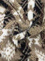 China 100% Polyester Jacquard Faux Lamb Wool 380gsm Effective Door Width 150cm for sale