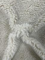China 100% Polyester Faux Sherpa Fabric 150cm CW Or Adjustable 500gsm for sale