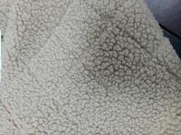 China Jacquard Pattern 100% Polyester Faux Sherpa Fabric 150cm CW Or Adjustable Width for sale