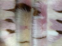 China Flameproof Long Hair Fur Fabric For Warmth And Comfort for sale