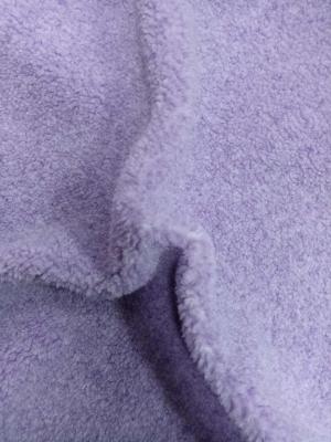 China Purple Warp Knitted Fabric Is Soft And Comfortable 550gsm for sale