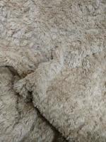 China Camel Cut Flower Warp Knitted Fabric 610gsm for sale