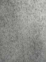 China White dyed black pointed Long Hair Fur Fabric 150cm or adjustable for sale