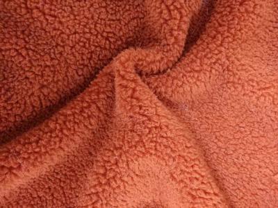 China Soft and Delicate Warm and Nurturing  Shu Fleece Comfortable Cotton Wool Fabric for sale