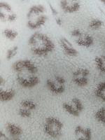 China 515gsm Printed lamb wool composite suede with the same color for sale