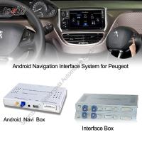 China Car Multimedia Navigation System with Android Navigation / 3G / WIFI for 2014 Peugeot for sale