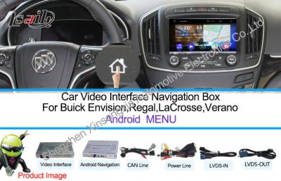China WIFI / TMC Android Car Interface Multimedia Navigation System For Buick 800 * 480 for sale