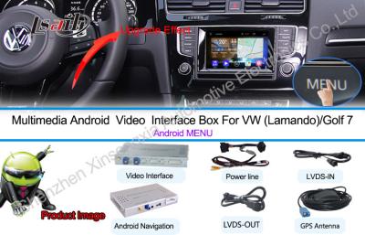 China 9-12V Android Car Interface Multimedia Navigation System For NMC Lamando Golf 7 for sale