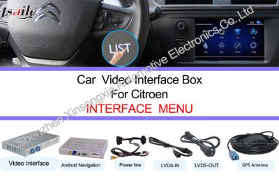 China 1.2GHZ HD In Dash Car Navigation Systems For Citroen Support TMC for sale