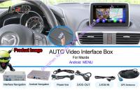 China Mazda Car GPS Navigation System Support Live Navigation / Voice Navigaiton for sale
