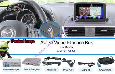 China Mazda Car GPS Navigation System Support Live Navigation / Voice Navigaiton for sale